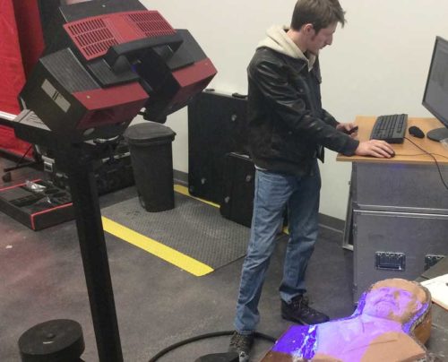 Exact Metrology Helps Create Red Stockings Pavilion Sculptures - Exact ...